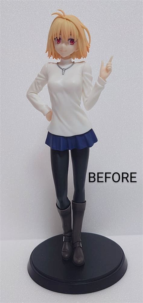1円〜 衣服透け風 リペイント フィギュア 月姫 A Piece Of Blue Glass Moon Luminasta アルクェイド