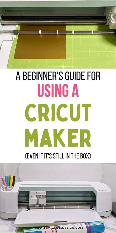 The Beginners Guide For How To Use A Cricut Maker Cricut World
