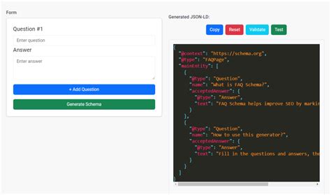 Faq Schema Generator Tool Fancyreact Transform Wordpress With React Powered Tools