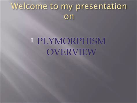 Polymorphism Ppt