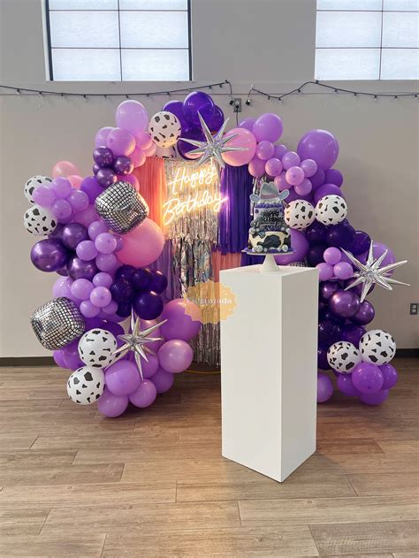 Disco Cowgirl Balloon Arch