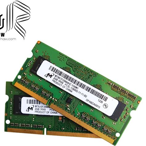 خرید و قیمت رم لپ تاپ Ddr3 تک کاناله 1333مگاهرتز Cl9 میکرون مدل 10600s