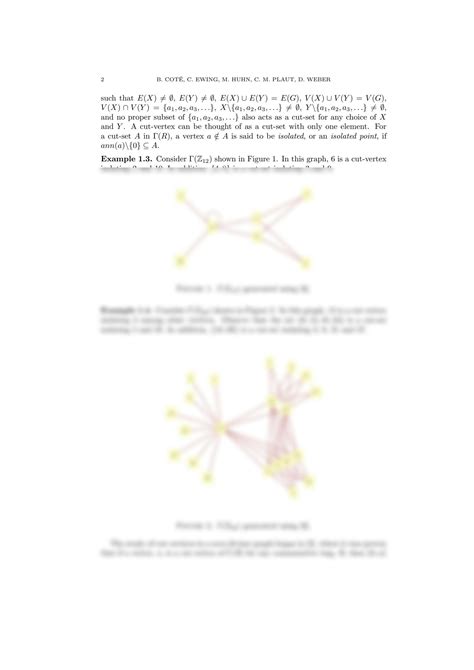 Solution Cut Sets And Cut Vertices In The Zero Divisor Graph Of Zni