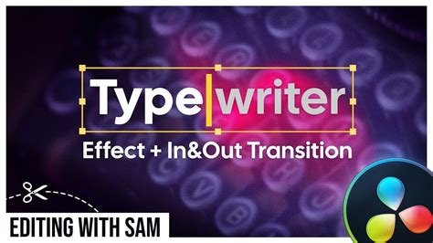 How To Create Typewriter Effect In Davinci Resolve With In And Out