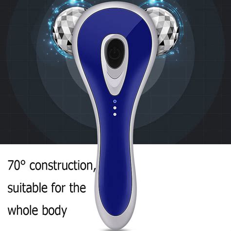 Badu Bg 3d електрическа масажна ролка за лице V образна вибрация Лифтинг за лице Стягане против