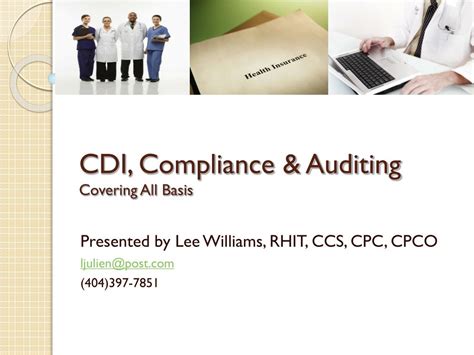 Ppt Cdi Compliance And Auditing Covering All Basis Powerpoint Presentation Id 5946513