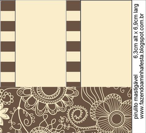 Etiquetas Para Imprimir Gratis De Flores En Marr N Y Beige Ideas Y Material Gratis Para