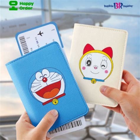 베스킨라빈스 베라 파인트 이상 사전예약시 도라에몽 여권케이스 2900원 1000원할인 ~ 10 30~11 7 네이버 블로그