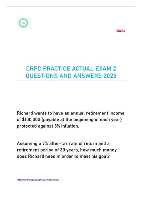 Crpc Practice Actual Exam 2 Questions And Answers 2025 Crpc Practice Stuvia Us