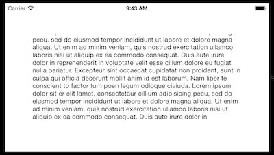 UITextview Text Not Showing Top Lines After Rotation In IOS7 Stack