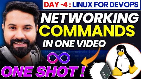 Linux Networking Commands For Devops Engineers Linux For Devops Day 4 Youtube