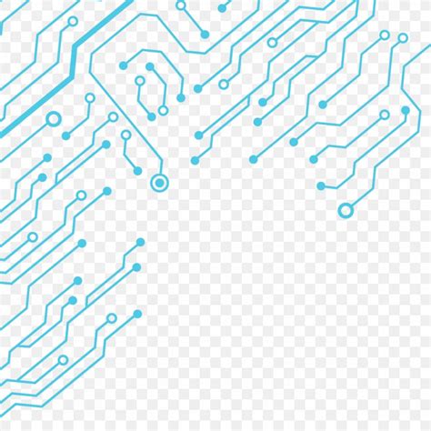 Electronic Circuit Abstraction Printed Circuit Board Desktop Wallpaper Electrical Network PNG