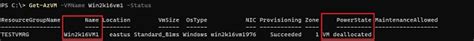 How To Check Azure Vm Power State Using Powershell