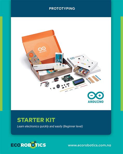 Ecorobotics Get Hands On With Electronics And Coding With The Arduino® Starter Kit ⚡🔧 Perfect