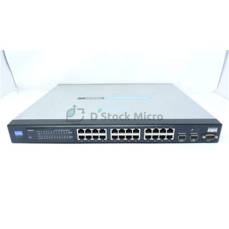 Switch Cisco Linksys Srw2024 24 Port 101001000 Gigabit Switch With