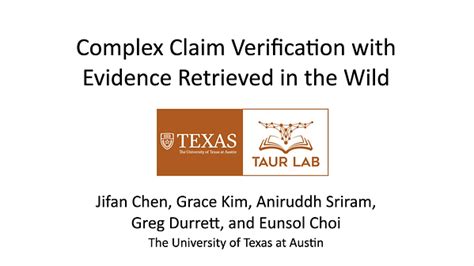 Underline Complex Claim Verification With Evidence Retrieved In The Wild