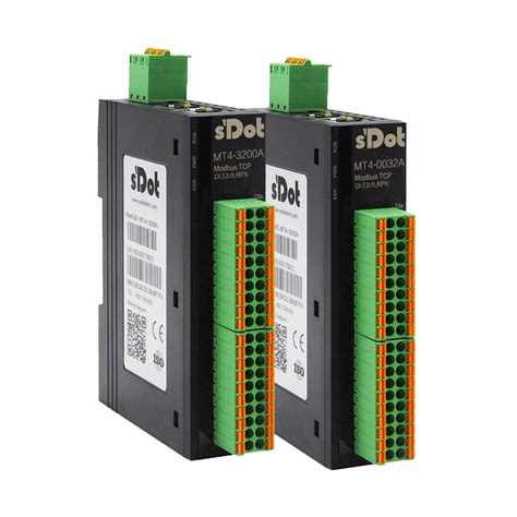 โมดูลขยาย Plc Modbus Tcp การสื่อสาร Agreement แบบบูรณาการ Busbar Io