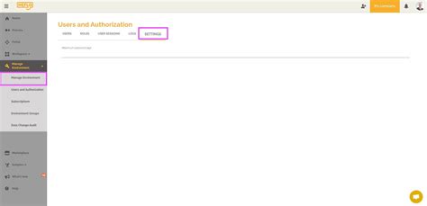Force Reset Password