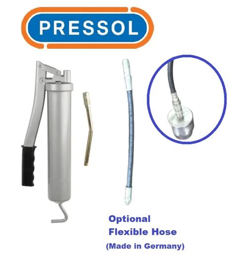 Pressol Standard Grease Gun 500cc Made In Germay Grease Gun Flexible