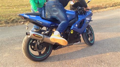 Yamaha R6 2002 Akrapovic Youtube