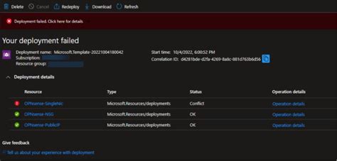 Failed To Deploy Opn · Issue 37 · Dmauseropnazure · Github