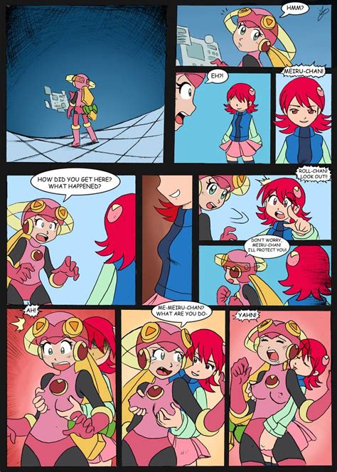 Meiru X Roll Comic [mega Man Battle Network Roll Exe Mayl Sakurai] Scrolller