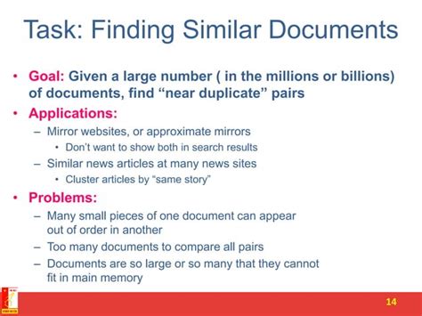 3 Finding Similar Items Pptx Programming Languages Computing