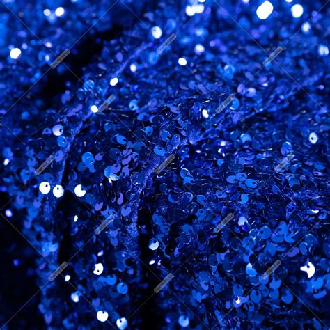 Shiny Royal Blue 5mm Sequin Mermaid Long Formal Dress Lunss