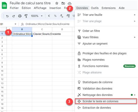 Diviser Une Cellule De Texte En Deux Lignes Ou Plus Dans Excel Et Google Sheets Automate Excel