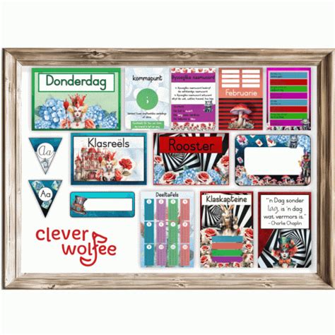 Intermediate Class Theme Alice In Wonderland Clever Wolfee