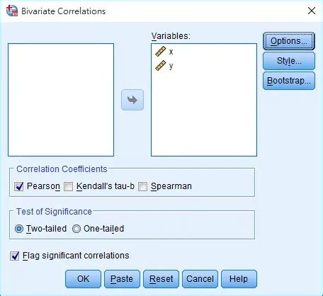 Spss Covariance Access Excel Tips