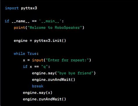 Introducing Robospeaker A Python Text To Speech Program Bikash Swain Posted On The Topic