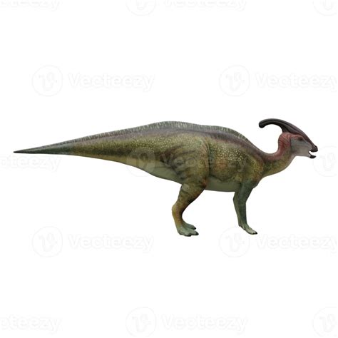 3d Parasaurolophus Dinosaur Isolated 21107728 Png