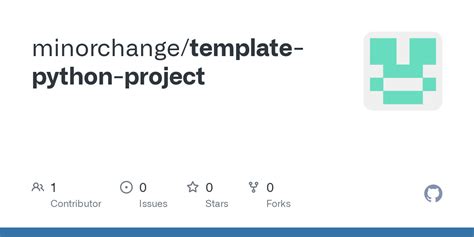Github Minorchange Template Python Project