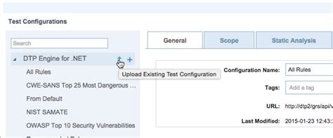 Managing Test Configurations Parasoft Dtp 531 Parasoft Documentation