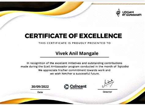 Vivek Mangale On Linkedin Campusambassador Education Courses