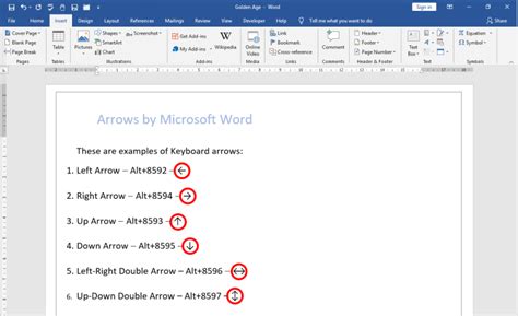How To Insert An Arrow In Word OfficeBeginner