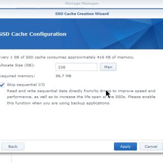 Synology SSD Cache Setup And Testing Tech Thoughts