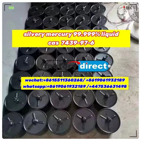 Mercury Hg Silver Liquid Mercury 99 999 34 5kg Hot China