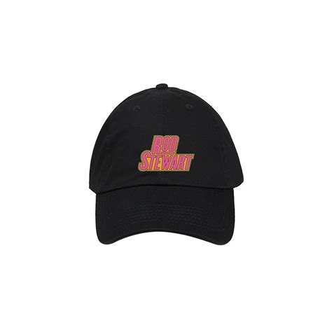 Retro Logo Dad Hat Rod Stewart Official Store