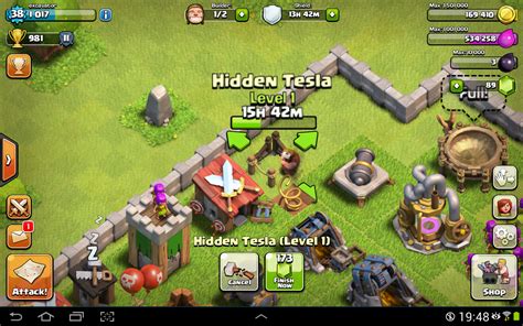 Growing Mind Clash Of Clans Hidden Tesla