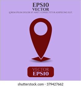 Map Pointer Symbol Stock Vector Royalty Free 352875227 Shutterstock