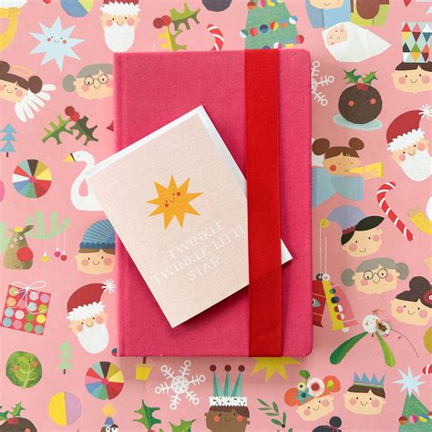 Mini Star Christmas Card By Kali Stileman Publishing