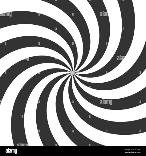 Black And White Circle Swirl Background