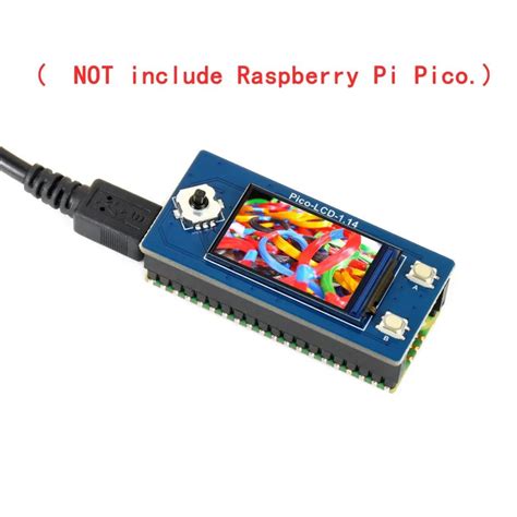 1 14 Inch 240x135 Ips Lcd Display Screen Breakout Module Shield Hat For Rpi Raspberry Pi Pico Wh