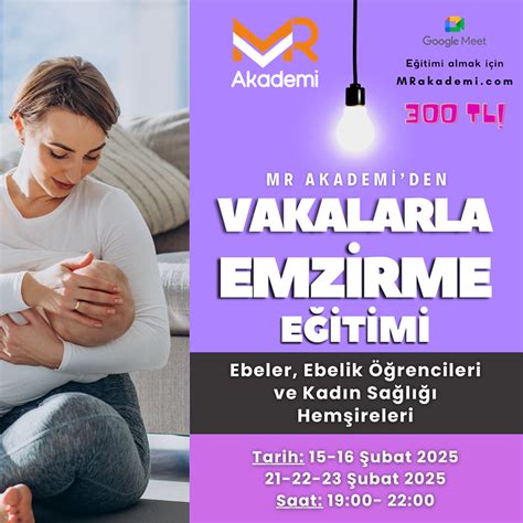 Vakalarla Emzirme Eğitimi 2025 Mr Akademi