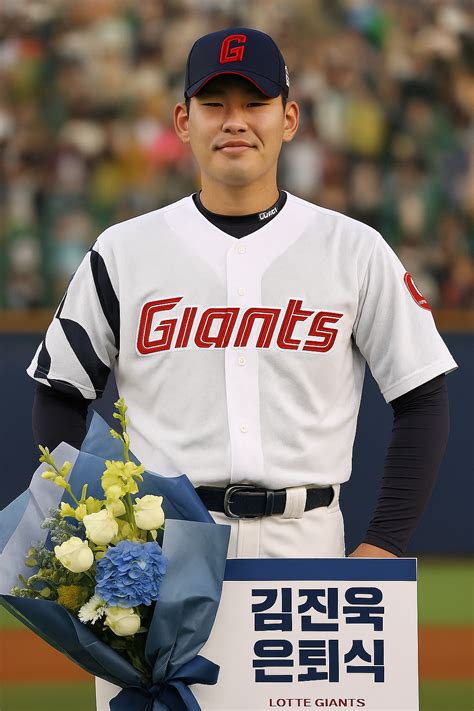 롯데 자이언츠 영구결번 김진욱 선수의 은퇴식 야구 에펨코리아