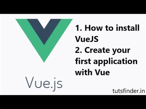 Install Vue On Your System And Create You First Project In Vue Vue Js
