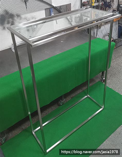 양면 유리 선반 행거옷 가게 천정 행거옷 가게 벽 행거매장 옷걸이 제작 네이버 블로그