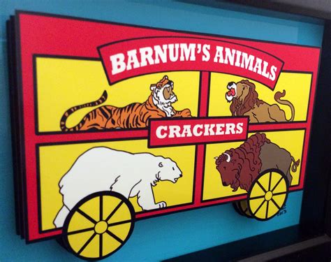 Animal Crackers Box 3d Pop Art Framed Kitchen Decor Etsy